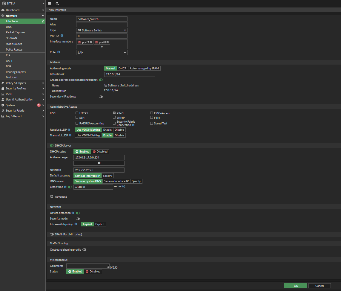 FORTIGATE (firewall) | Elias Campos Sagredo